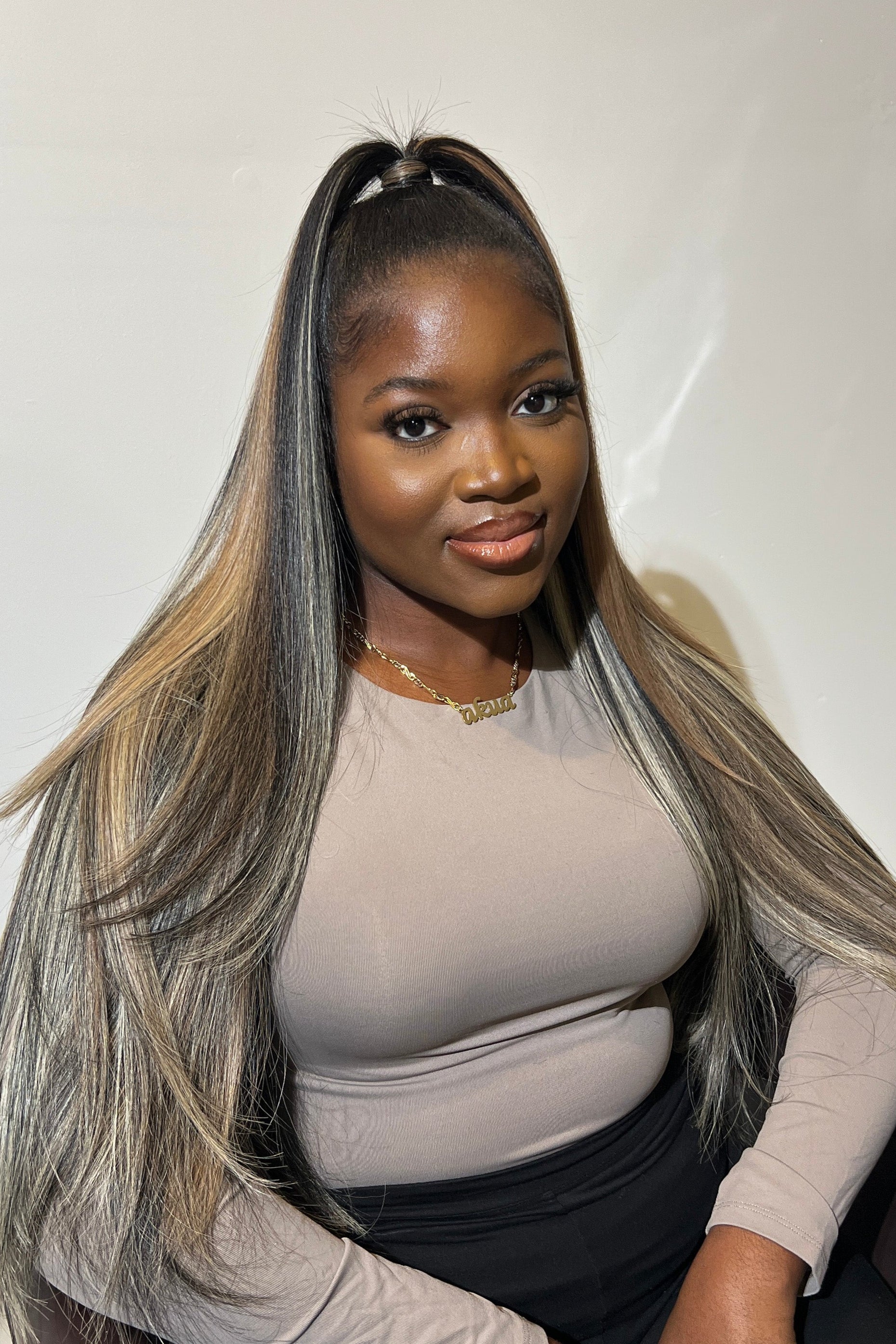 Colored Raw Single Donor Human Hair Extensions | Clip Ins and Bundles ...
